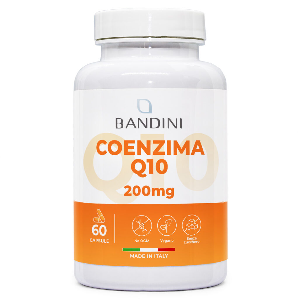 Coenzima Q10 - 60 cápsulas - Bandini Pharma- Suplementos