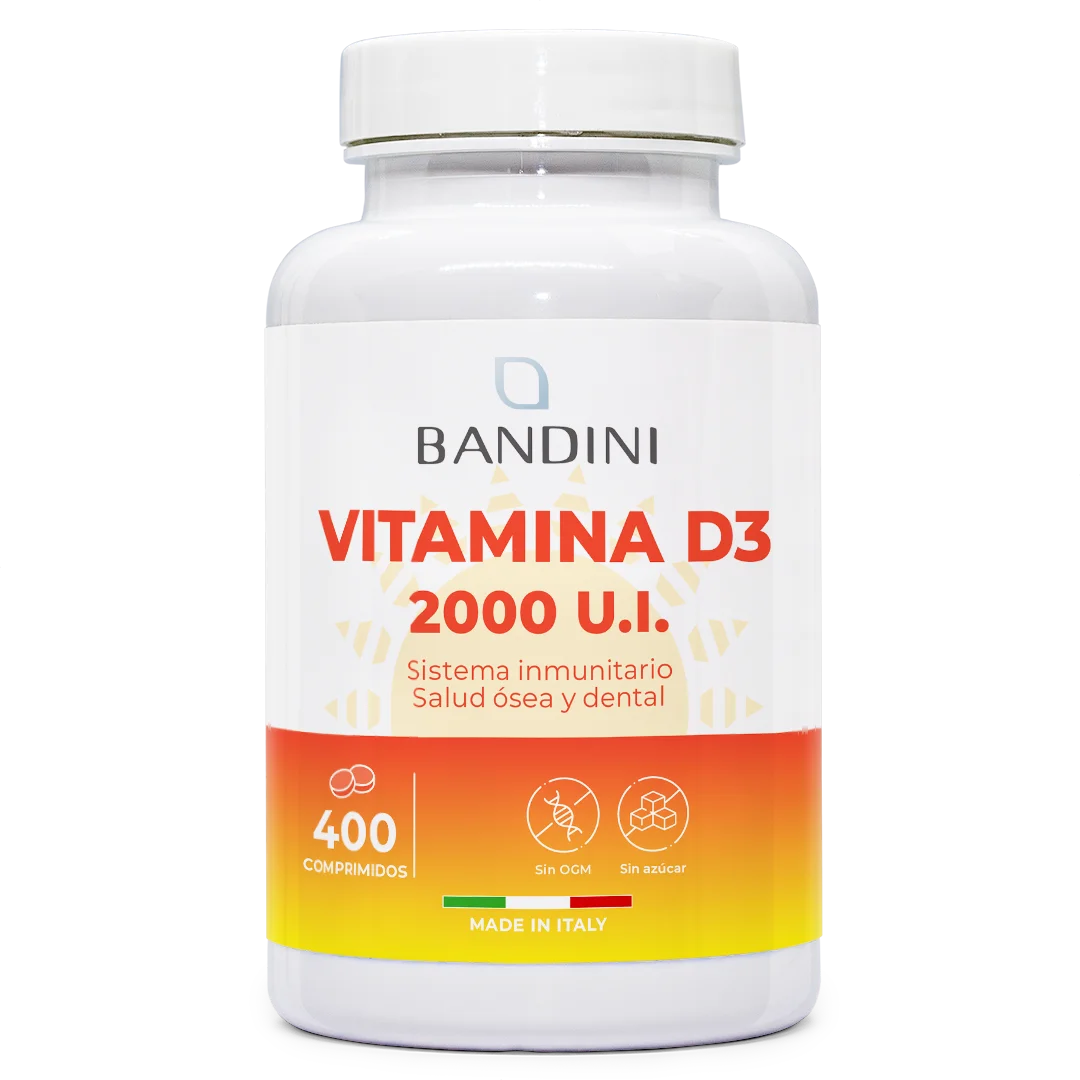 Vitamina D3 2000 U.I. - 400 comprimidos
